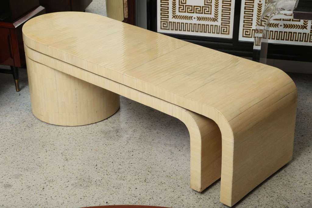 Inlaid Horn Pivoting Low Table, For Sale at 1stDibs | pivoting desk ...