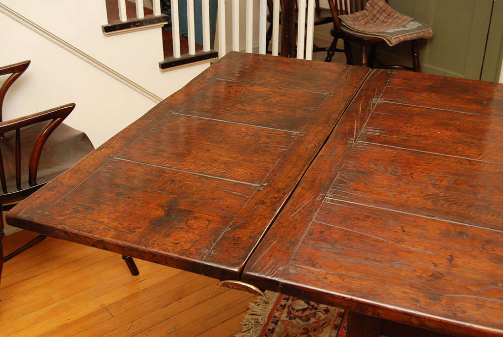 Reproduction Farm Dining Table in Oak at 1stDibs | reproduction oak ...