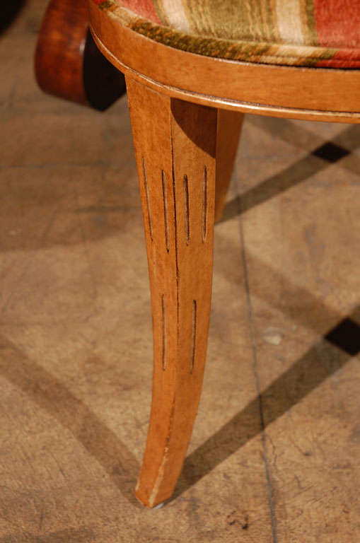 Carved Wooden Shell Back Chair at 1stDibs | antique shell back chair