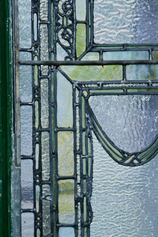 Antique Arch Top Stain Glass Window at 1stDibs | arch stained glass ...