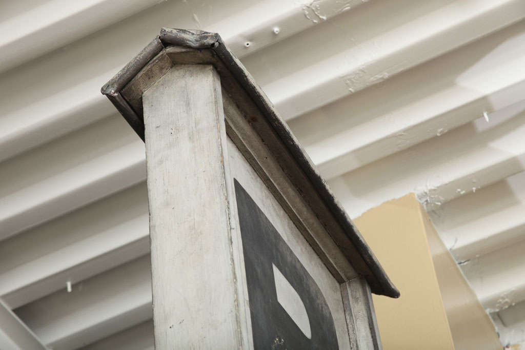 Vintage "BANK" Sign at 1stDibs