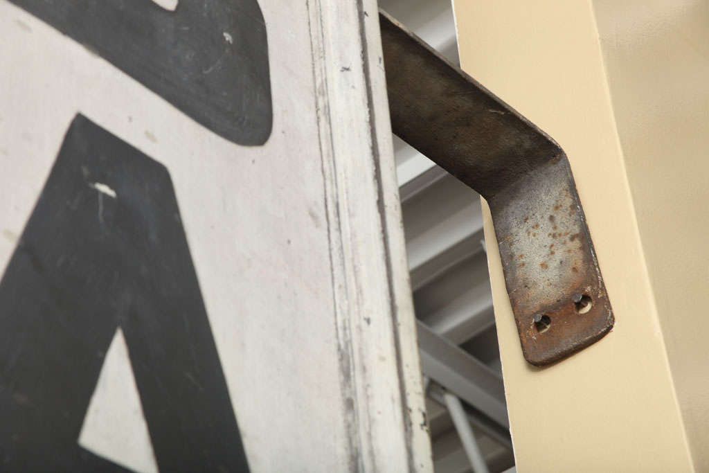 Vintage "BANK" Sign at 1stDibs