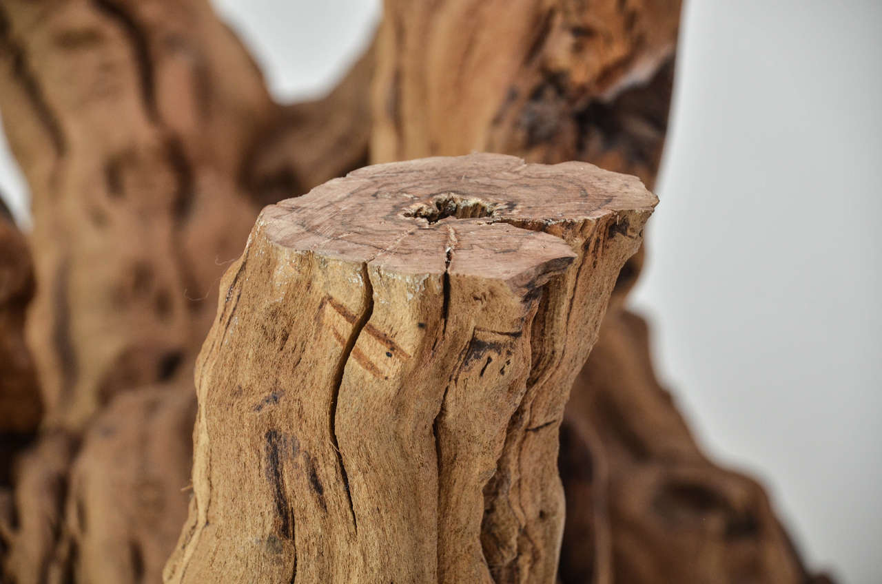 Pair of Grapevine Table Bases at 1stDibs | driftwood table bases sale ...