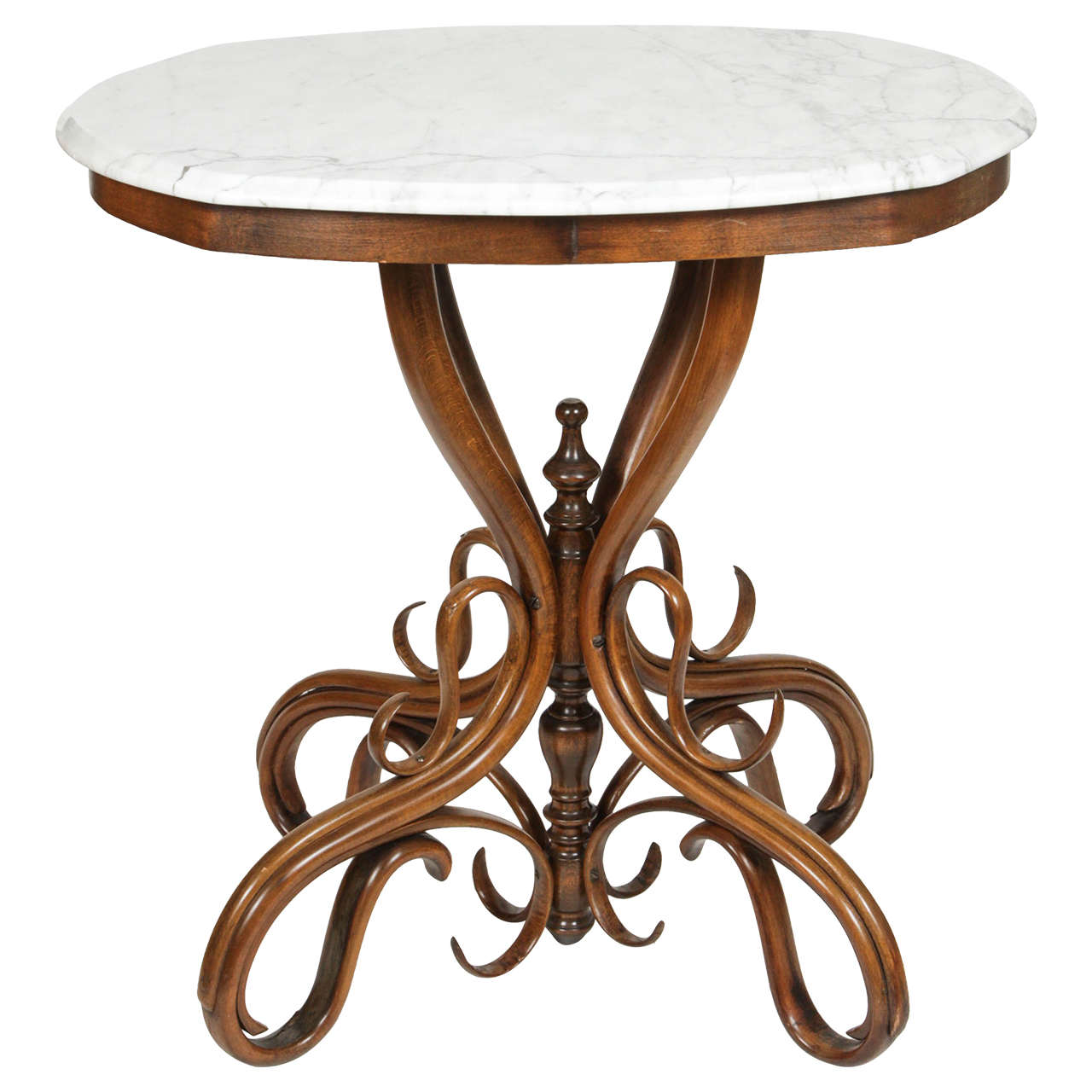 Thonet Bentwood Occasional Table For Sale at 1stDibs