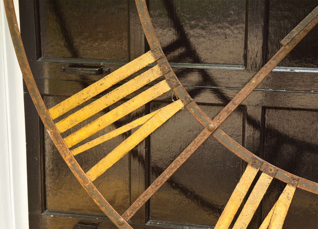 Exceptional Gilt Iron French Clock Tower Skeleton Clock Face at 1stDibs ...