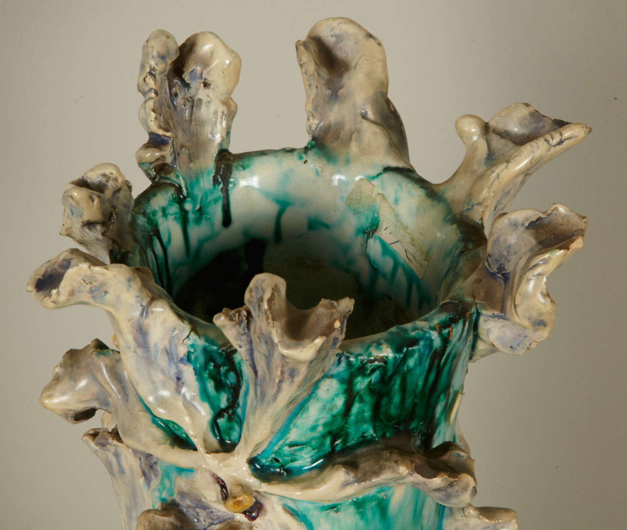 Extraordinary and Unique Vase by Gien For Sale at 1stDibs | gien vase ...