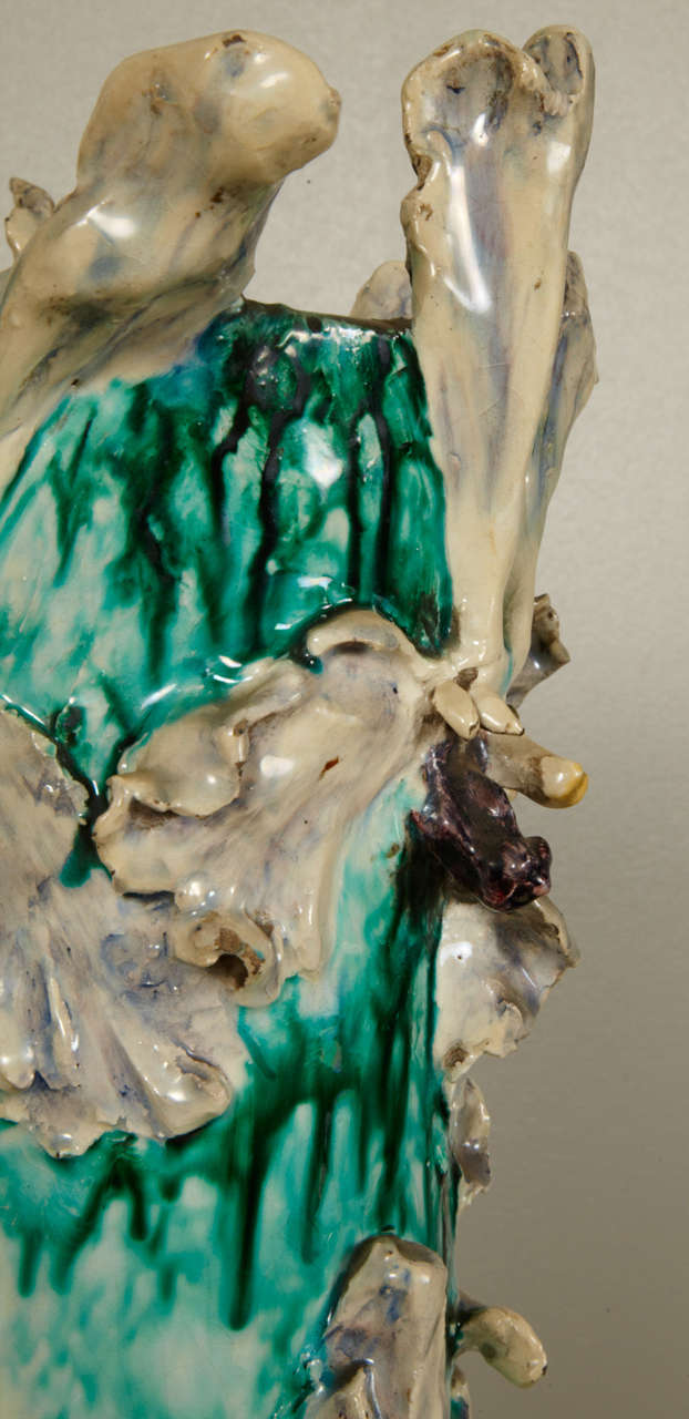 Extraordinary and Unique Vase by Gien For Sale at 1stDibs | gien vase ...