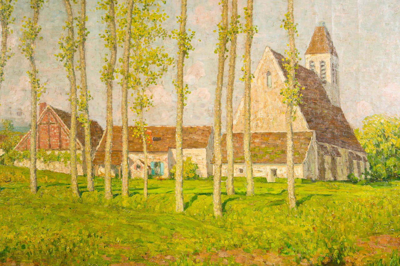 Landscape Painting by Marcel Adolphe Bain (1878-1937) at 1stDibs
