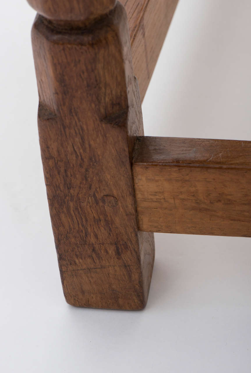 Set of Six Robert Mouseman Thompson Dining Chairs at 1stDibs