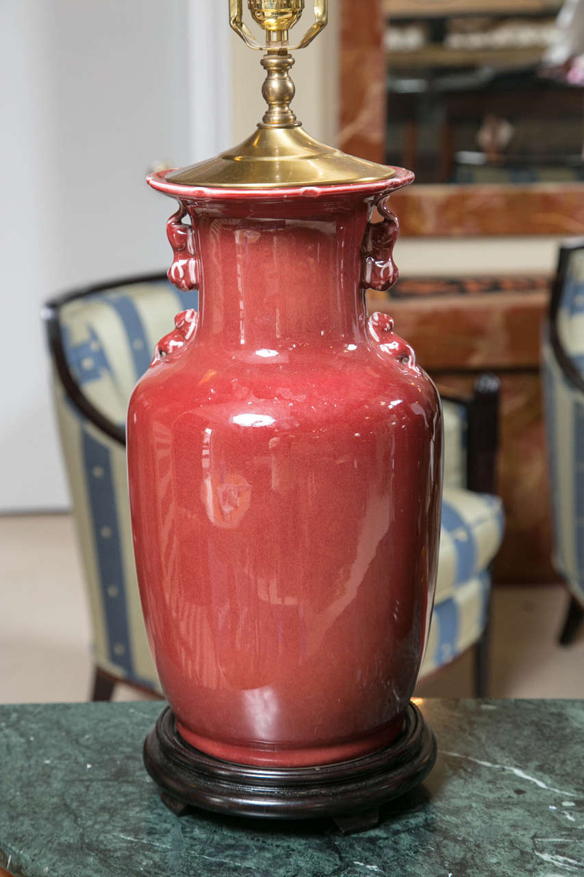 Pair of Cinnabar Red Ginger Jars Mounted as Table Lamps at 1stDibs ...