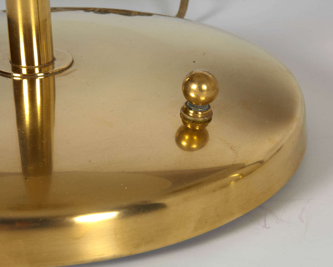 Impressive Pair of Brass Nessen Lamps at 1stDibs
