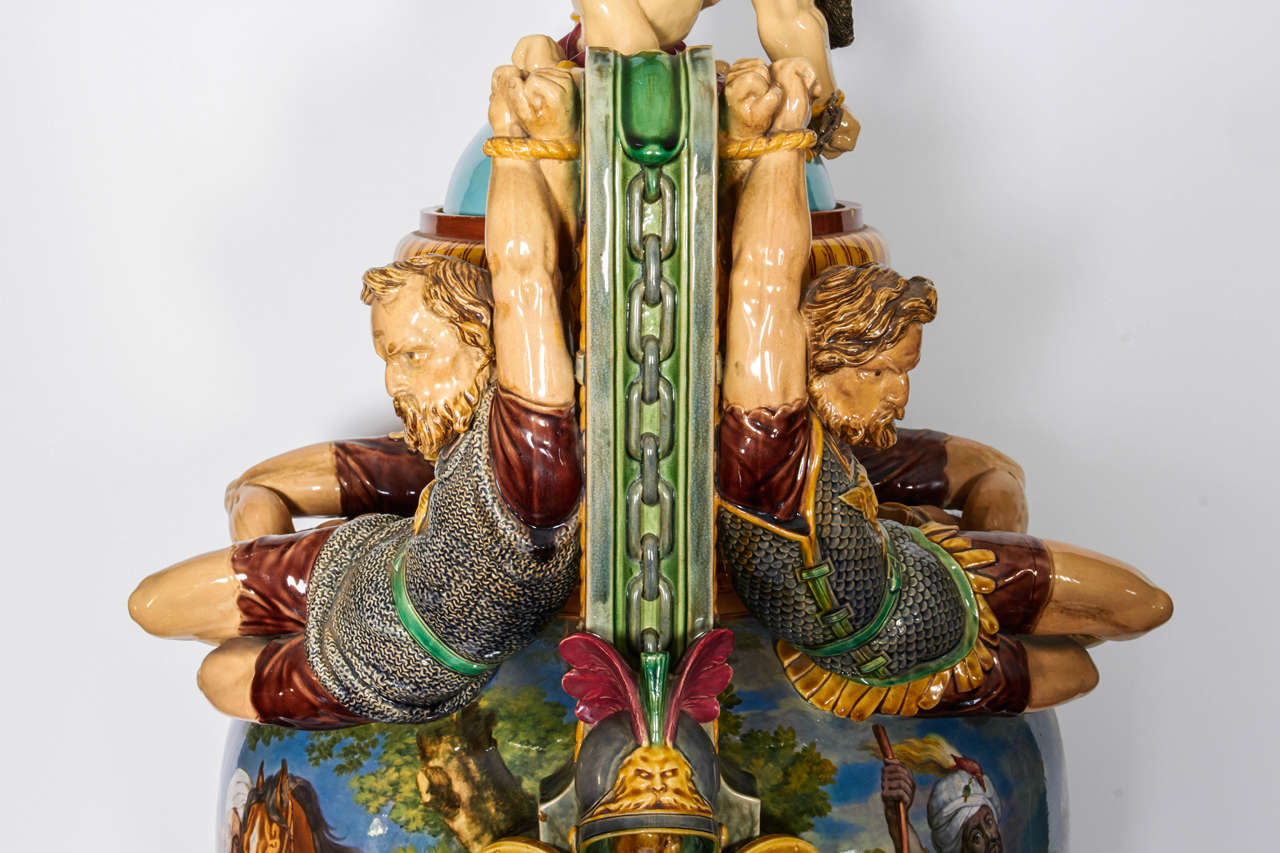 19th Century Minton Prometheus Vase For Sale at 1stDibs
