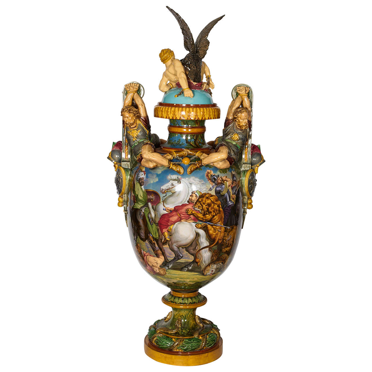 19th Century Minton Prometheus Vase For Sale at 1stDibs