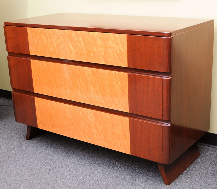 1940s Streamline Moderne Dresser by RWay at 1stDibs | streamline ...