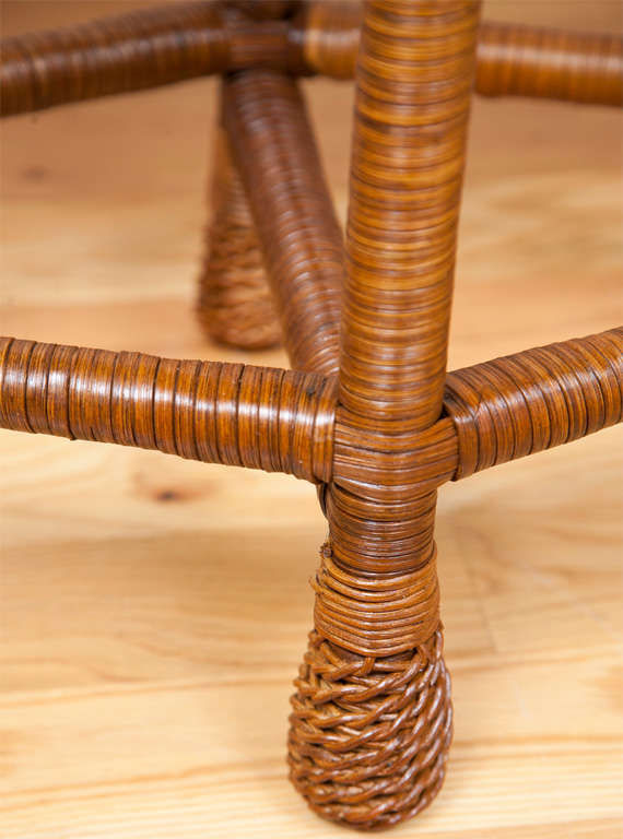 Antique Wicker Planter at 1stDibs