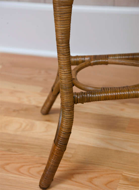 Antique Wicker Planter at 1stDibs | vintage wicker planter, antique ...