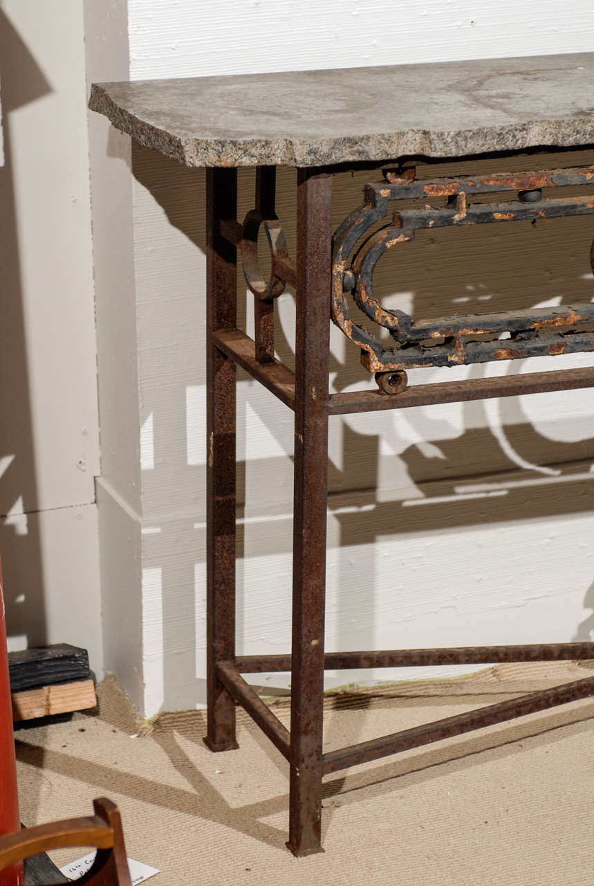 Iron Console Table at 1stDibs