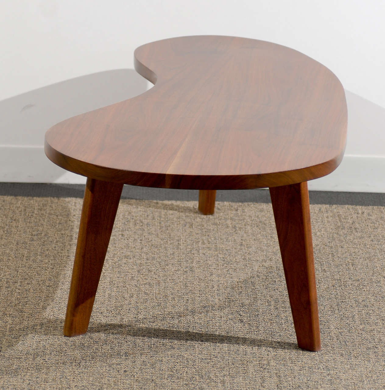 Wonderful Gibbings Style Amoeba Coffee Table in Walnut at 1stDibs ...