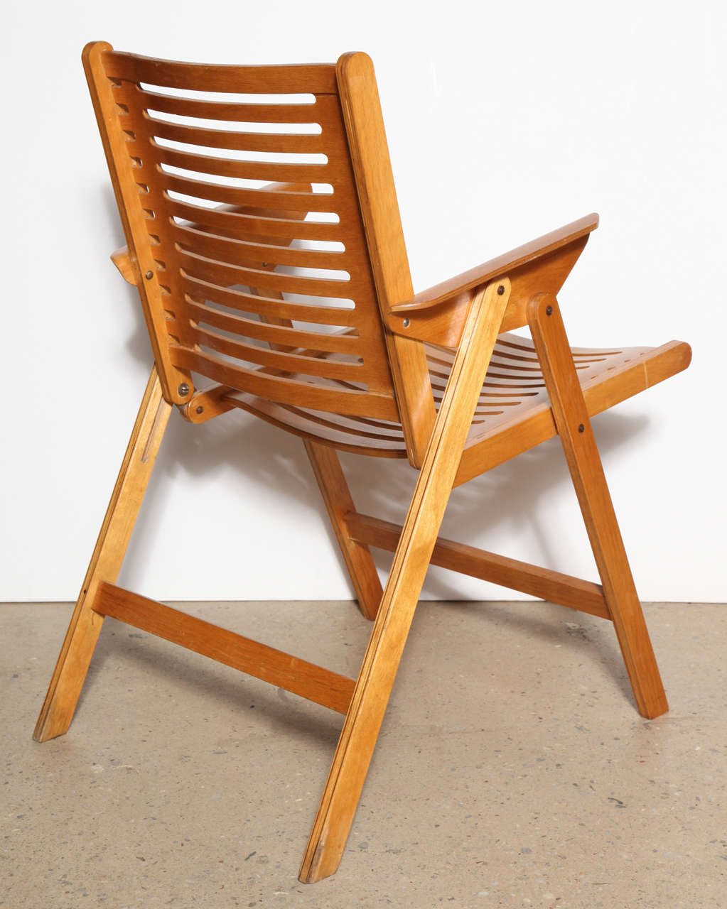 set of 4 Niko Kralj Rex Folding Chairs at 1stDibs | rex stol, rex chair ...