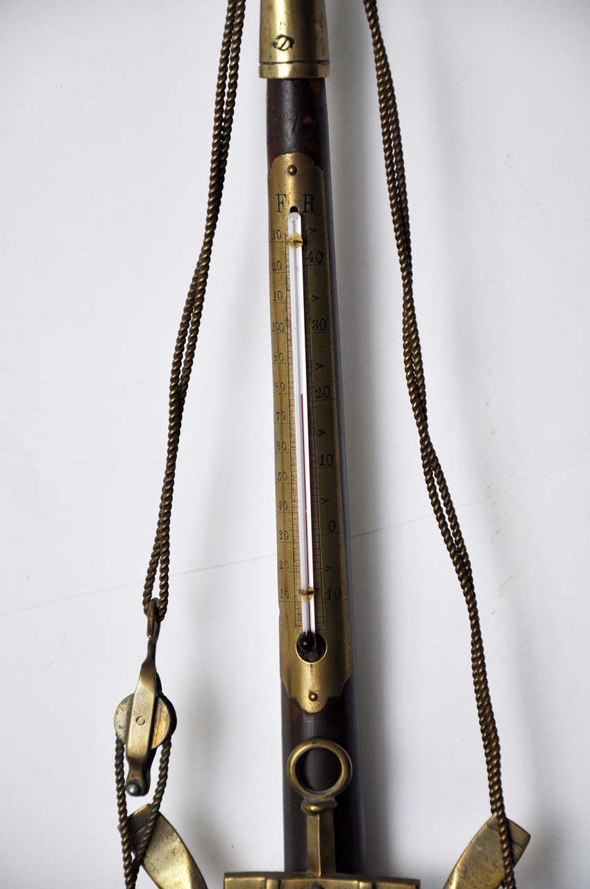 Nautical Themed Thermometer For Sale at 1stDibs