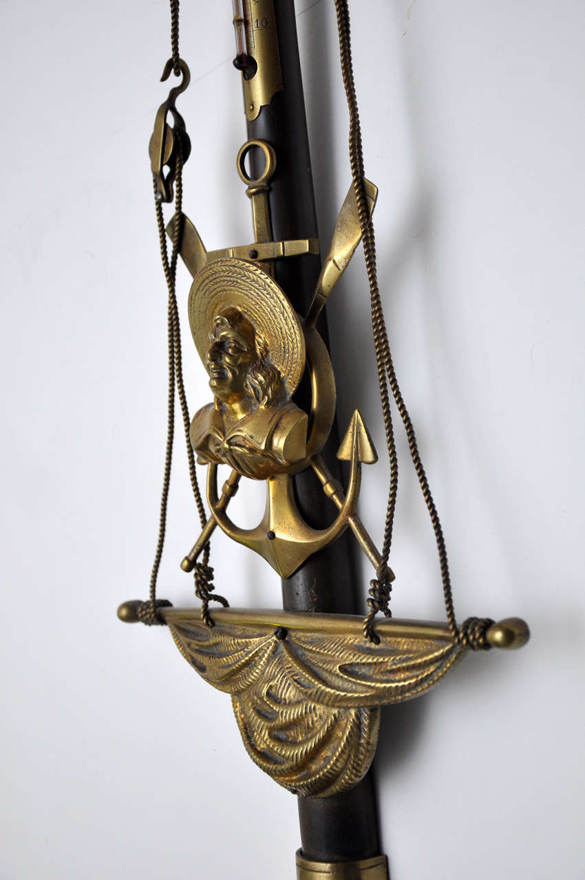 Nautical Themed Thermometer For Sale at 1stDibs