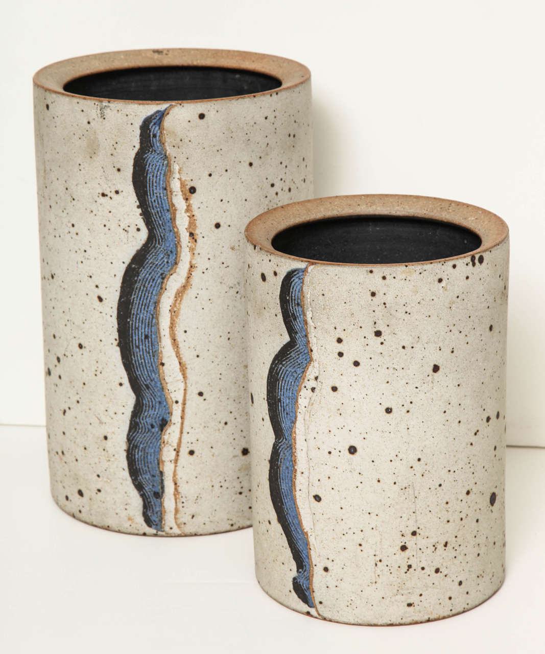 Two Mid-20th Century Danish Stoneware Pots at 1stDibs
