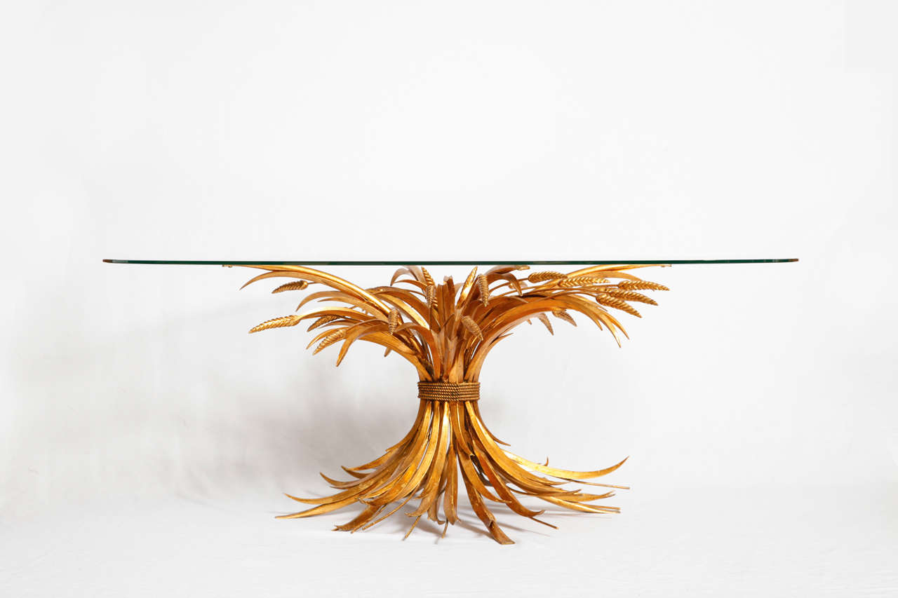 Coco Chanel Wheat Table at 1stDibs