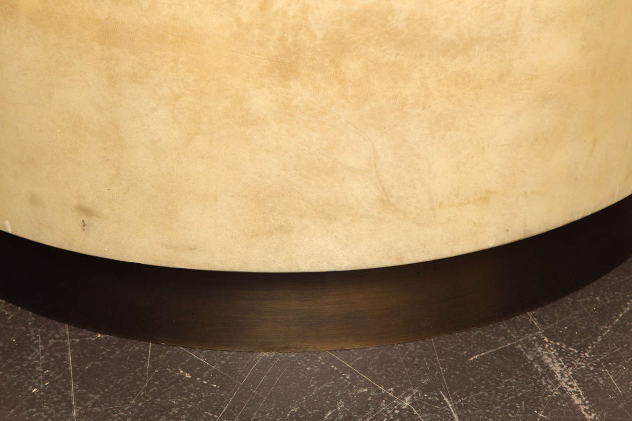 Pair of Parchment Tables at 1stDibs
