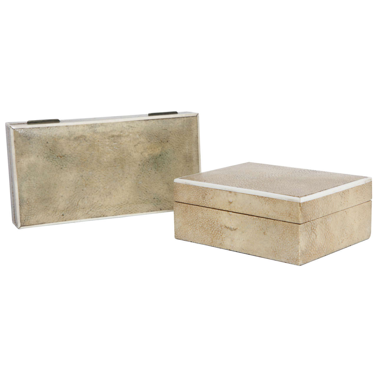 Art Deco Shagreen Boxes at 1stDibs