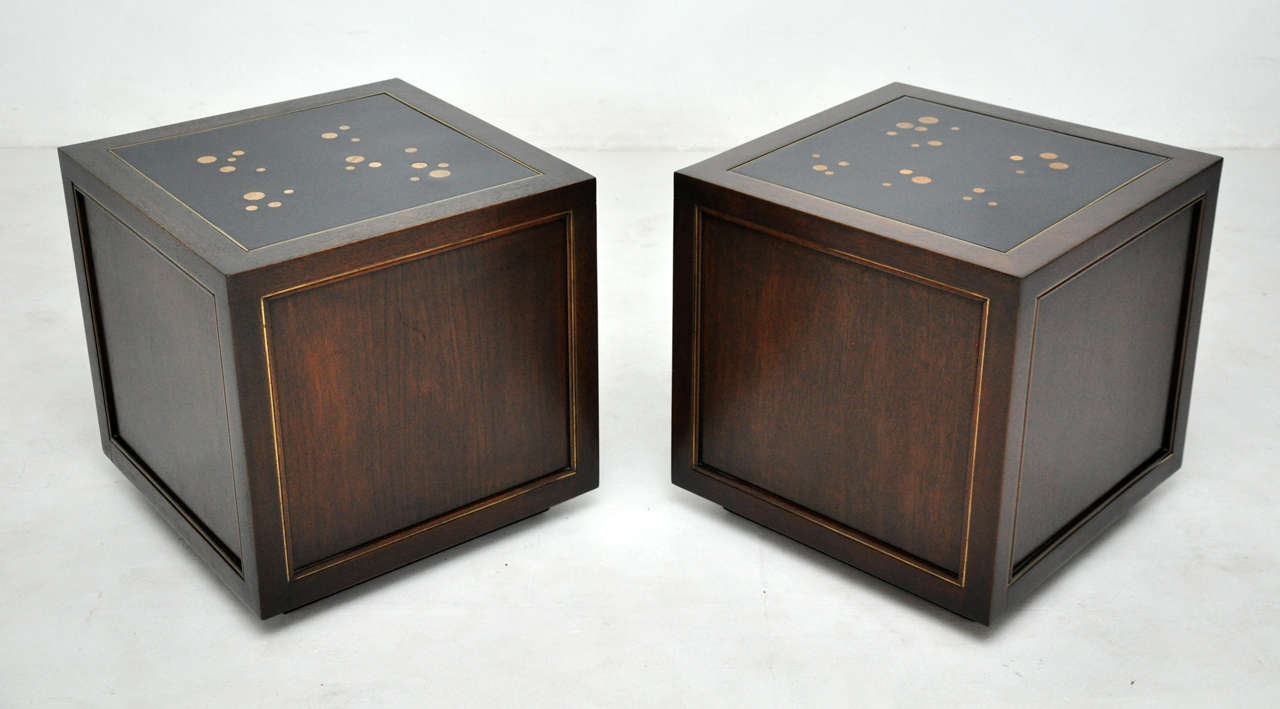 Dunbar "Constellation" Cube Tables at 1stDibs | constellation cube