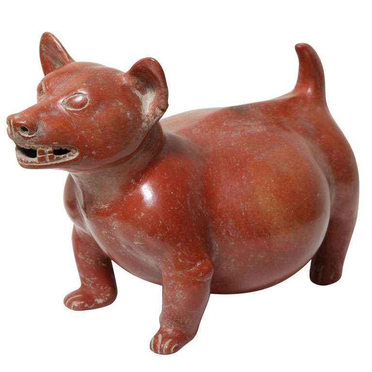 Pre Columbian Fine Large Colima Pottery Dog at 1stDibs | pre columbian ...