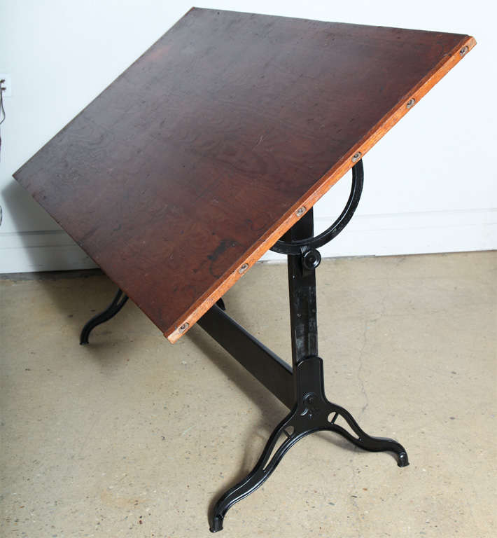 6 ft. Hamilton Architects Adjustable Drafting Table at 1stDibs ...