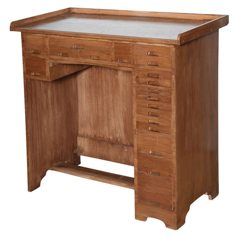 19 Drawer Watch Makers Bench at 1stDibs