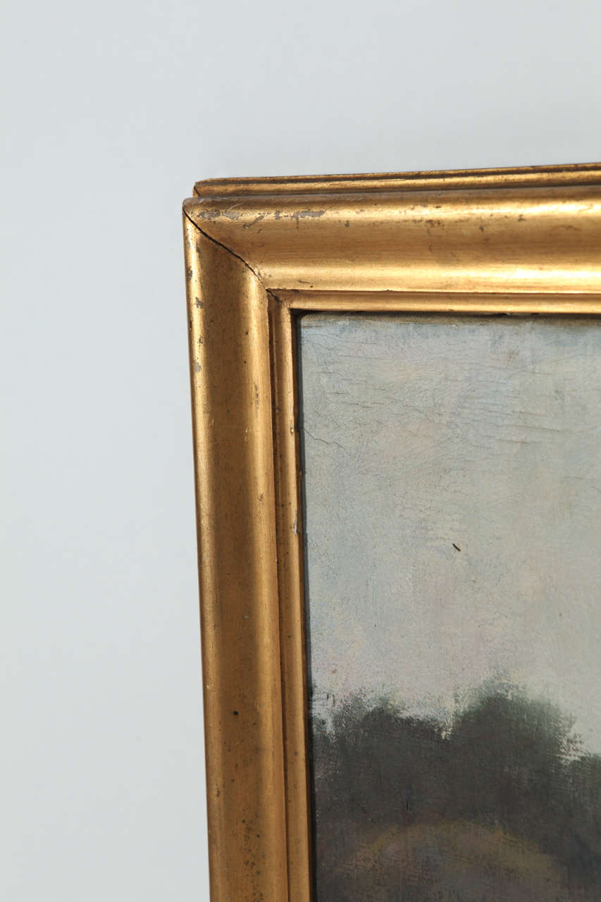 Landscape Painting by Vilhelm Tetens, Denmark, circa 1938 For Sale at ...