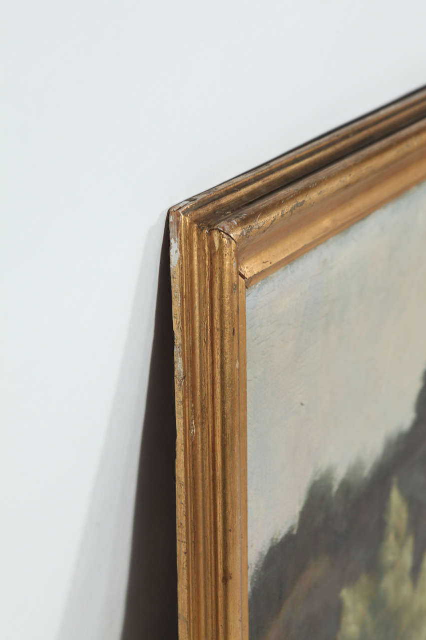 Landscape Painting by Vilhelm Tetens, Denmark, circa 1938 For Sale at ...