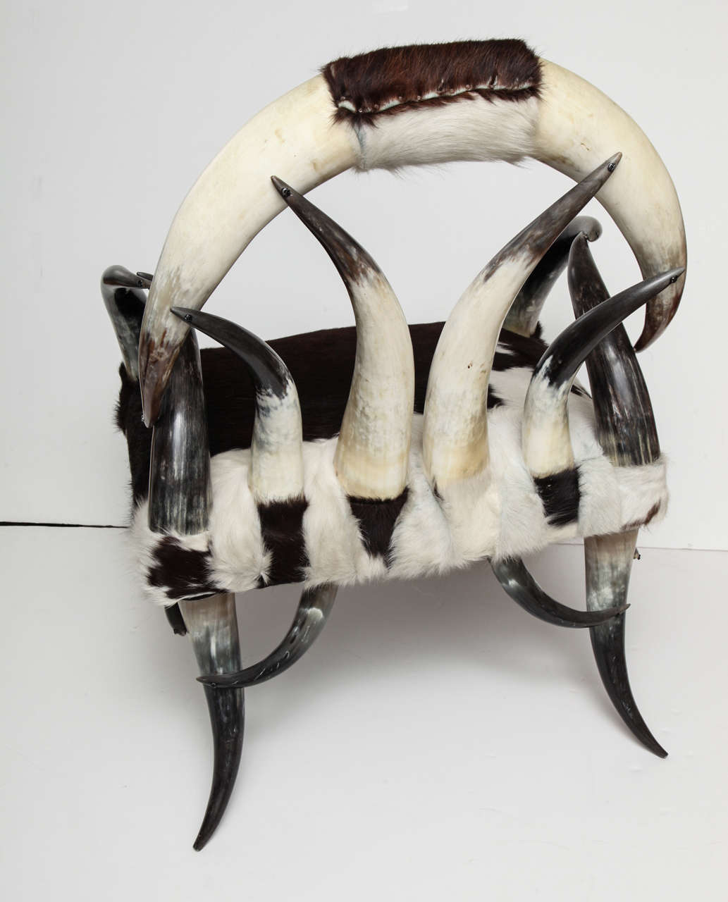 Cow Horn Club Chair at 1stDibs | cow horn furniture, cow horn chair ...