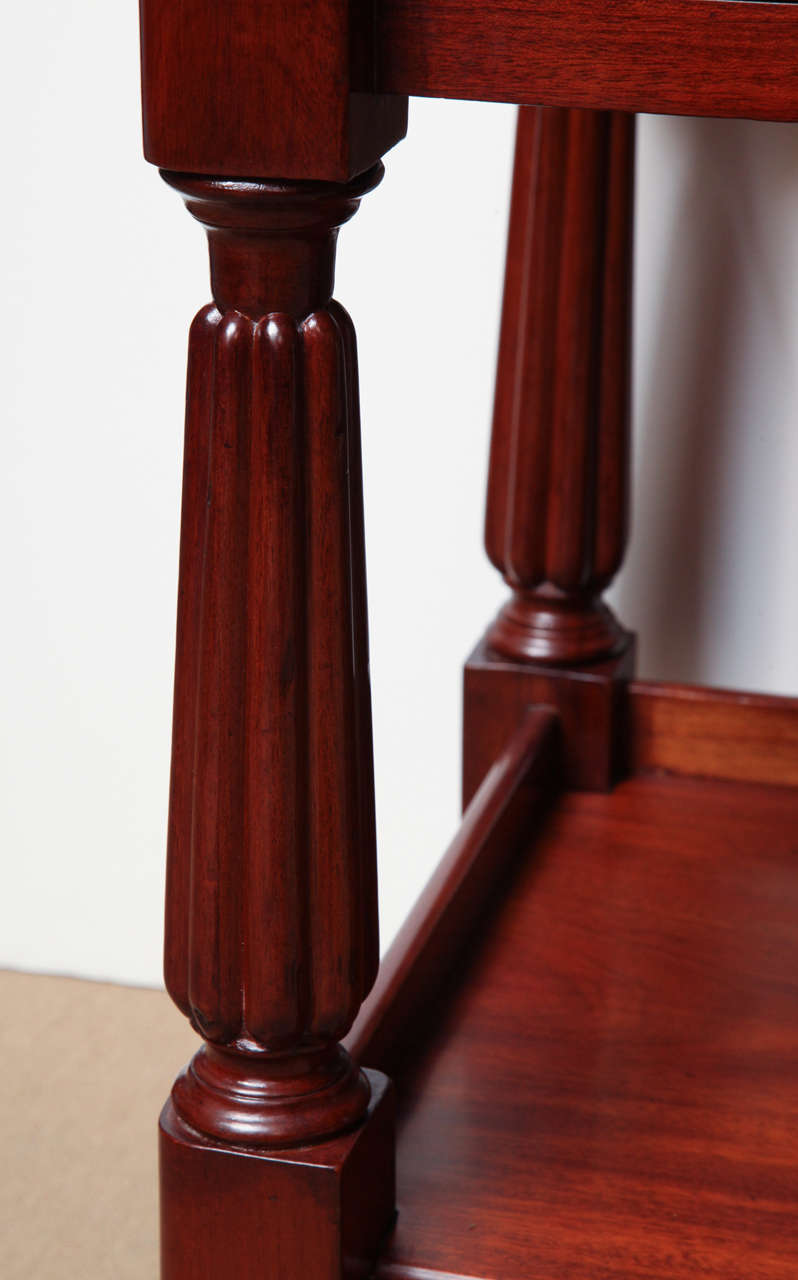 19th Century English, Mahogany Three Tier Dinner Wagon-Trolley at ...