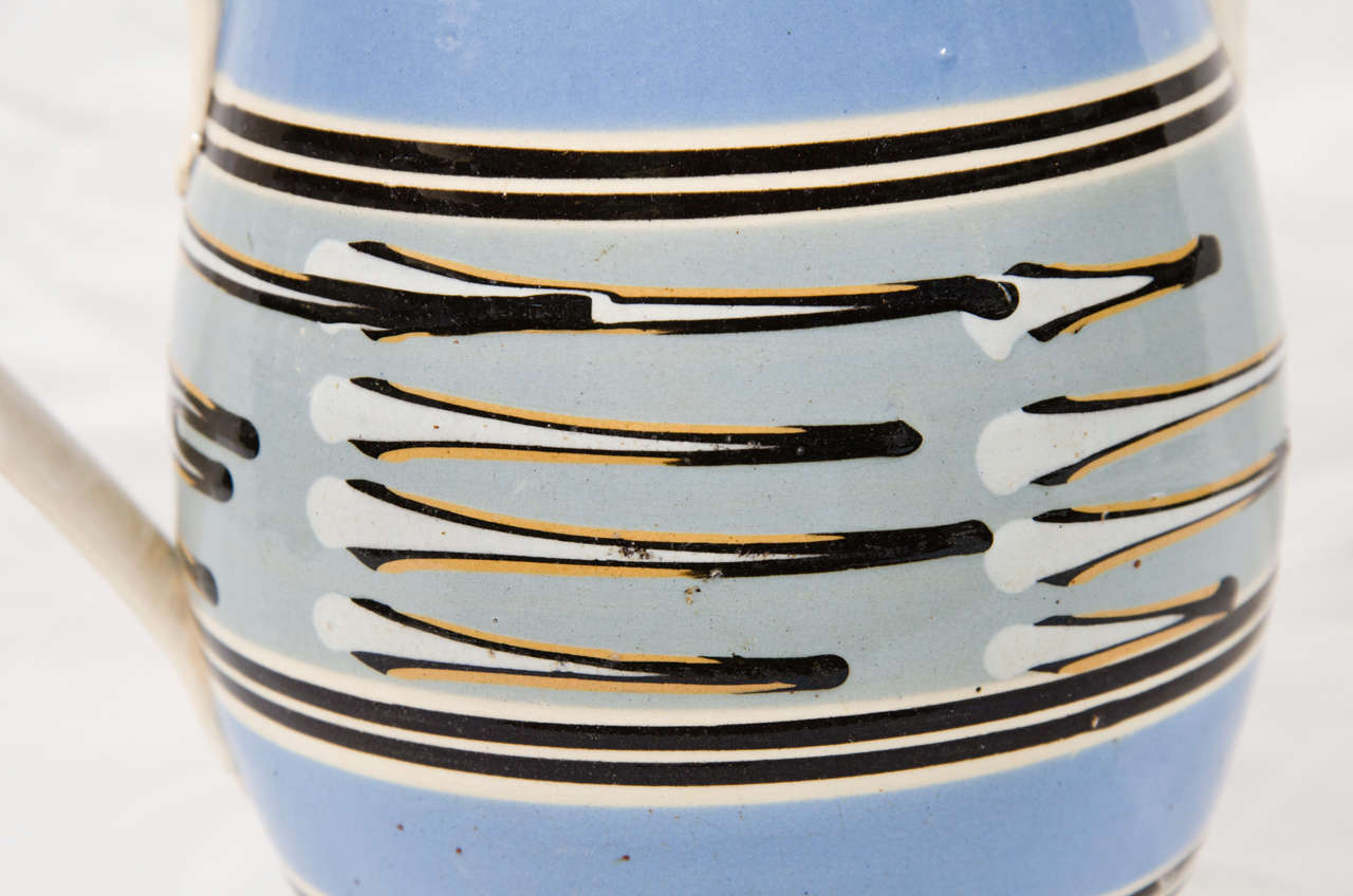 A Mochaware Jug at 1stDibs