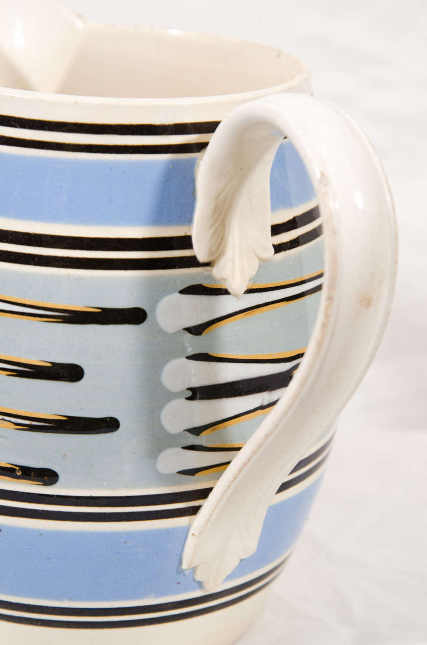 A Mochaware Jug at 1stDibs