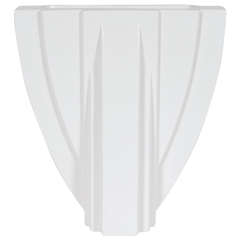 Art Deco Skyscraper Style Ceramic Vase by Claude Dumas at 1stDibs ...