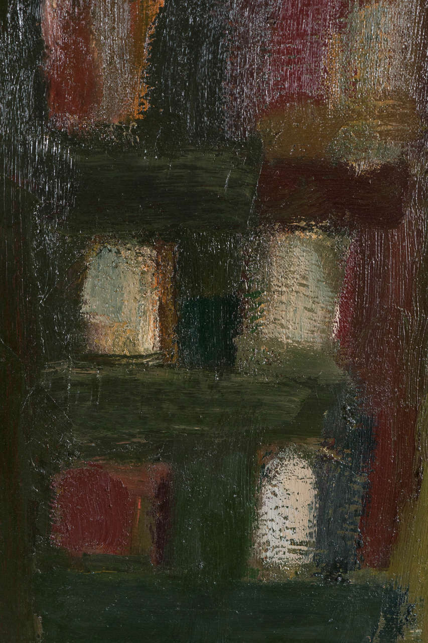 Modernist Oil On Canvas by Guy Goodwin "Street Boxology" at 1stDibs