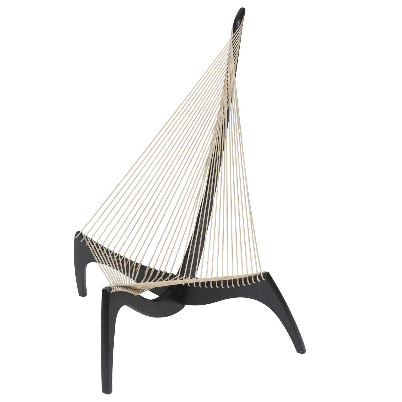 Original "Harp" Chair by Jorgen Hovelskov at 1stDibs | harp chair ...