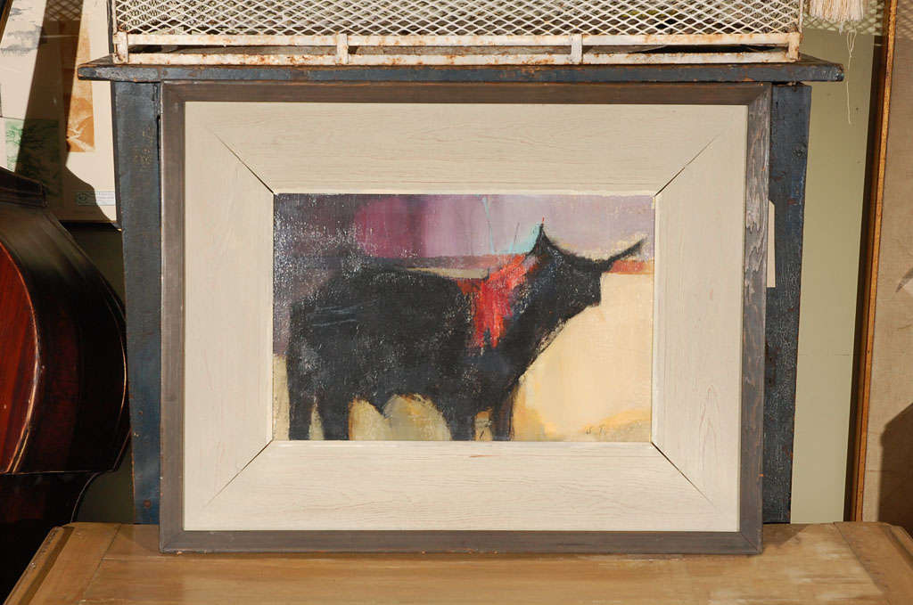 Original Joe Testa Secca Oil of Bull at 1stDibs