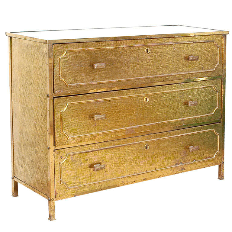 Brass Chest at 1stDibs