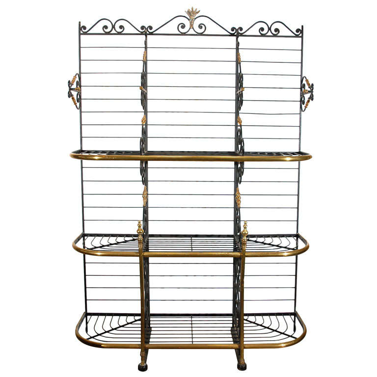 19th century Original Vintage French Baker's Rack at 1stDibs | vintage ...