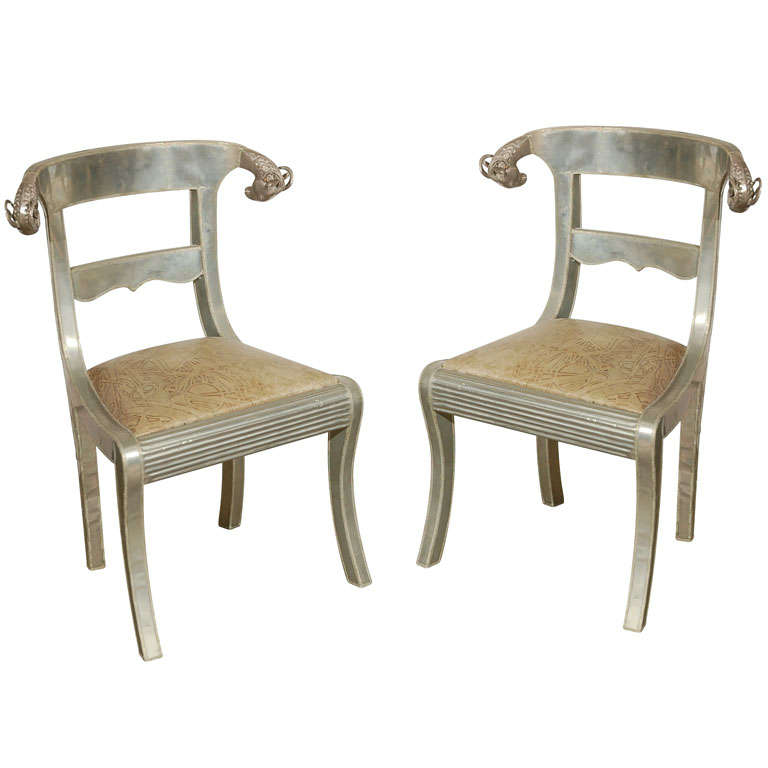 Pair of Rams Head Anglo Indian Chairs. at 1stDibs | rams chair, rams ...