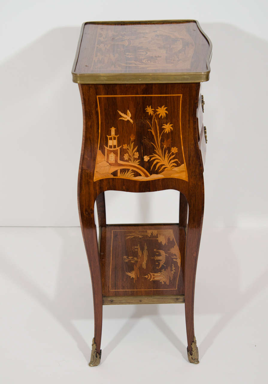 A FIne Antique French Louis XVI Style Chinoiserie side table For Sale ...