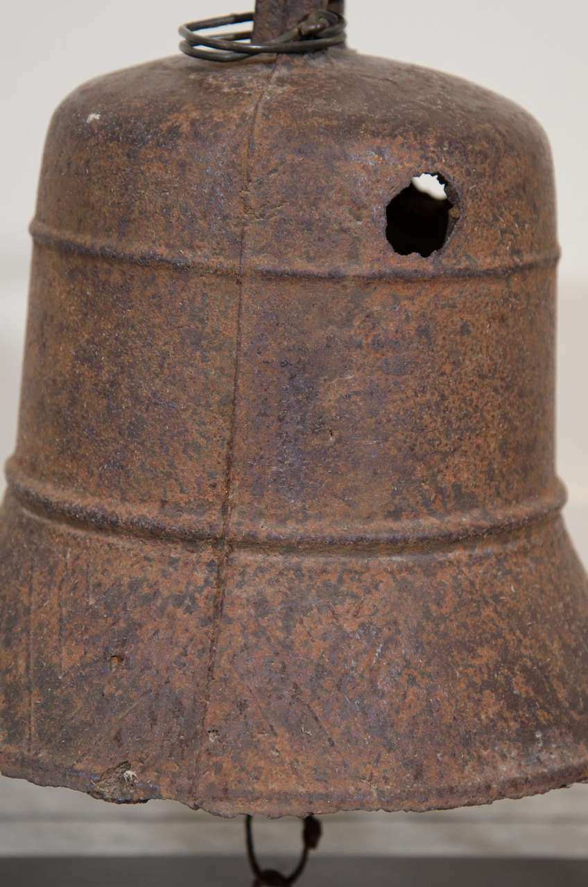 19th Century Cast Iron Temple Bell For Sale at 1stDibs | iron bell ...
