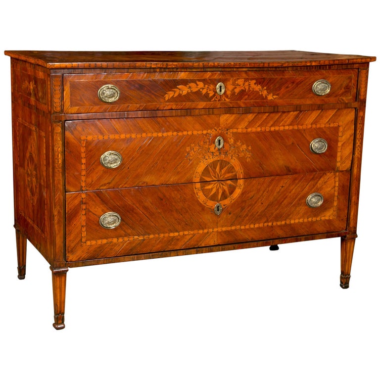 Italian Neoclassical Commode For Sale at 1stDibs | italian commode ...