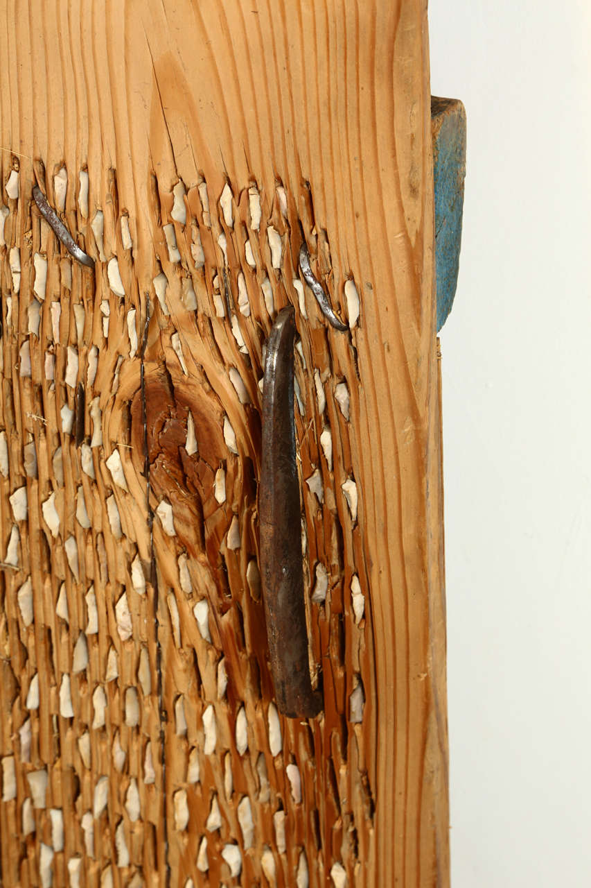 Primitive Wooden Grain Wheat Thresher at 1stDibs | antique hand wheat ...